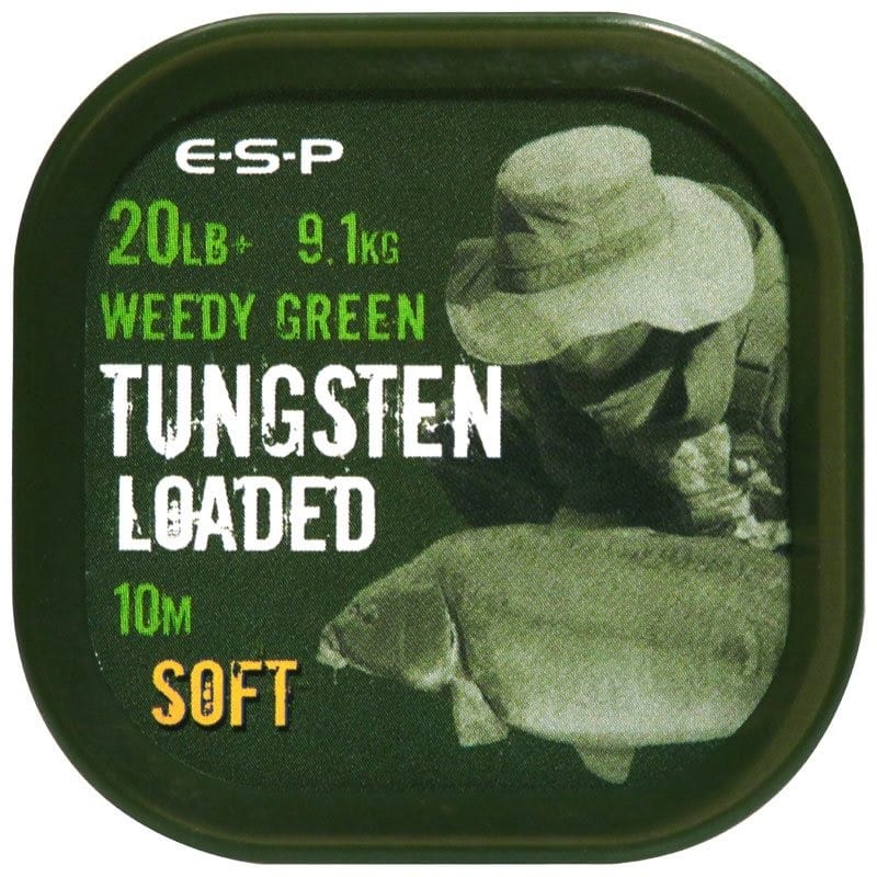 ESP TUNGSTEN LOADED SOFT COATED BRAID. 20LB. - Challis Tackle