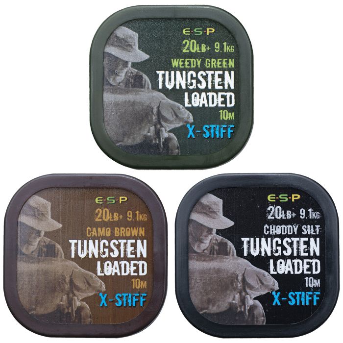 ESP TUNGSTEN LOADED X-STIFF COATED BRAID 20LB. - Challis Tackle